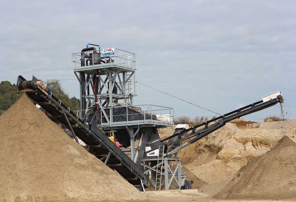 Desliming & dewatering | Headquarter CAB Austria | Ganz Europa