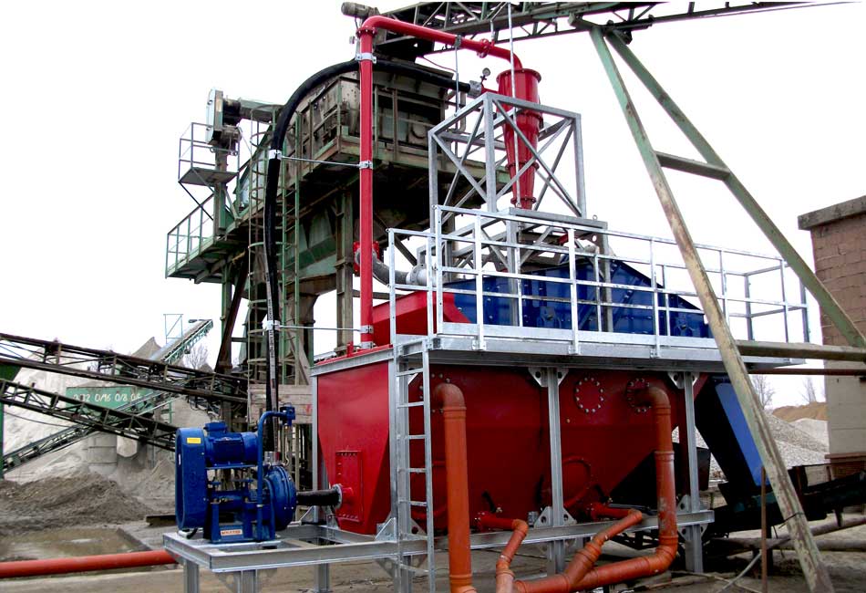 Desliming & dewatering | Headquarter CAB Austria | Ganz Europa